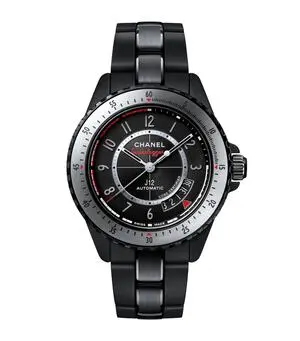 Chanel Ceramic And Steel J12 Superleggera Calibre 12.1 Watch - Black