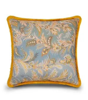 Etro Cotton Quilted Caladium Bedspread - Blue