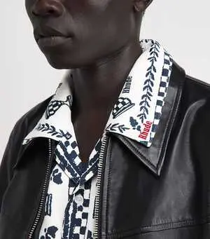 Rhude Printed Short-sleeve Regista Shirt