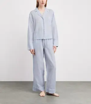 Polo Ralph Lauren Linen-cotton Pyjama Set