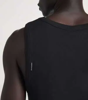 WON HUNDRED Stretch-cotton Simo Tank Top - Black