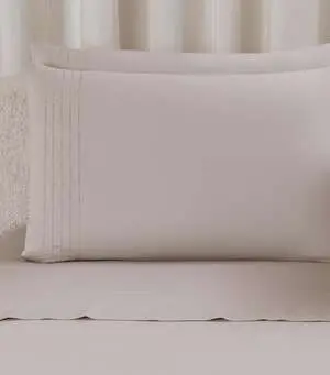 Frette Cotton Lush Ajour Oxford Pillowcase Set - Grey