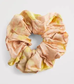 Sandro Floral Scrunchie - Pink