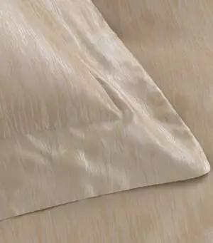 Frette Silk Luxury Sway Square Pillowcase - Beige