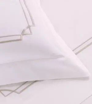Frette Cotton Layering Embroidery King Sheet Set