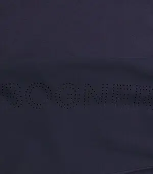 Bogner Cotton-blend Connor Quarter-zip Sweatshirt - Navy