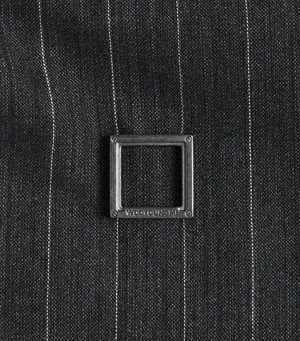 WOOYOUNGMI Wool-blend Pinstripe Shirt