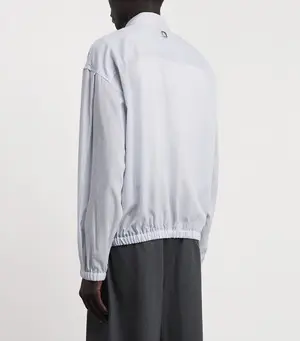 WOOYOUNGMI Stripe Zip-up Shirt