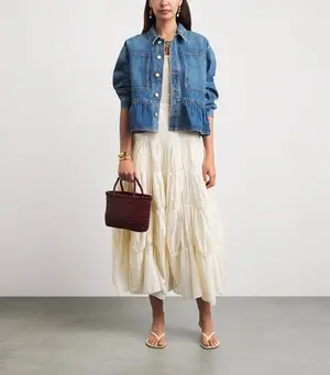 Ulla Johnson Arquette Denim Jacket - Blue