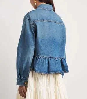 Ulla Johnson Arquette Denim Jacket - Blue