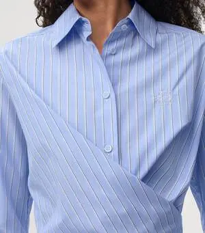 Loewe X Paula's Ibiza Striped Shirt - Blue