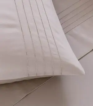 Frette Cotton Lush Ajour King Flat Sheet Set