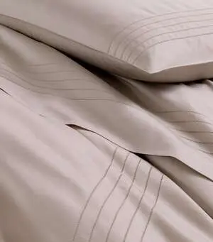 Frette Cotton Lush Ajour King Flat Sheet Set