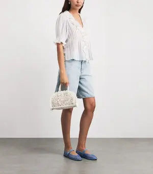 DÔEN Organic Cotton Henri Blouse - White