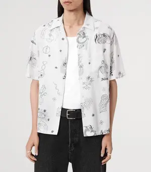 ALLSAINTS Printed Terra Shirt - Ivory