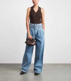 Sandro Knitted Polo Bodysuit