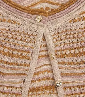 Sandro Knitted Stripe Cardigan