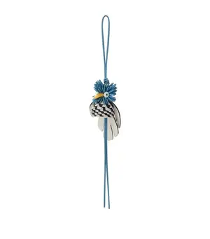 Loewe X Paula's Ibiza Hoopoe Bird Charm - Blue