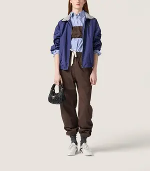 Miu Miu Cotton Logo Track Pants