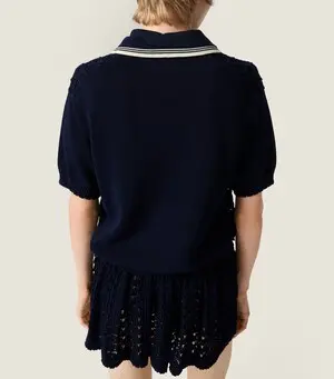 Miu Miu Cotton Polo Sweater