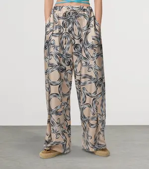 Loewe X Paula’s Ibiza Silk Trousers