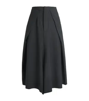 Victoria Beckham Tailored Midi Skirt