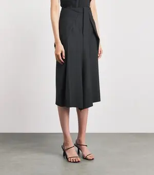 Victoria Beckham Tailored Midi Skirt