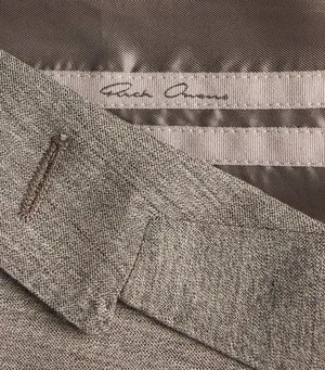 Rick Owens Wool Concordian Blazer
