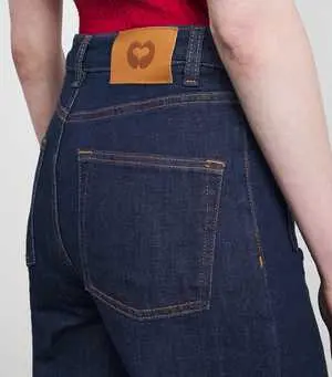 Maje Patch-pockets Flared Jeans