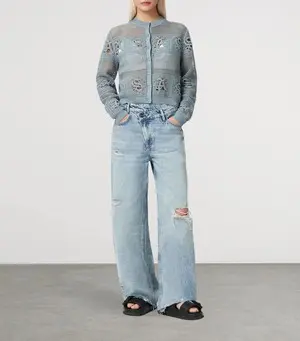ALLSAINTS Organic Cotton Kyra Cardigan