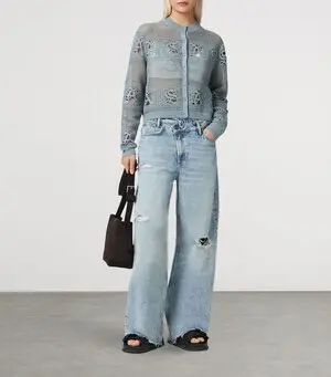 ALLSAINTS Organic Cotton Kyra Cardigan