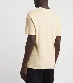 Sandro Linen T-shirt - Beige