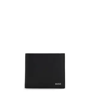 BOSS Wallet With Foil-emed Logo - Black