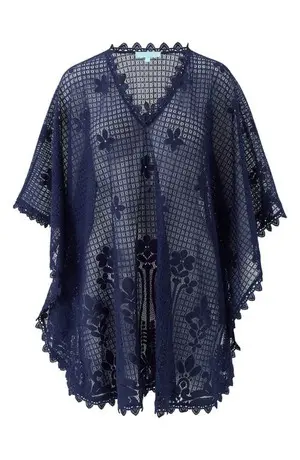 Melissa Odabash Josie Open Knit Cover-up Caftan