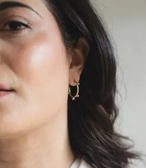 MATR BOOMIE Pari Dot Hoop Earring Set