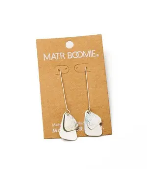MATR BOOMIE Iyla Geometric Threader Earrings