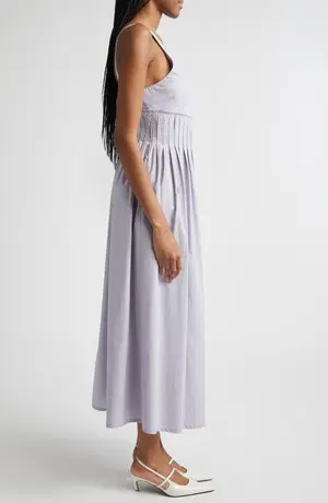 Giorgio Armani Iris Poplin Midi Dress