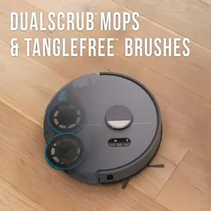 BOBSWEEP Dustin Combo Robot Vacuum & Dualspin Mop