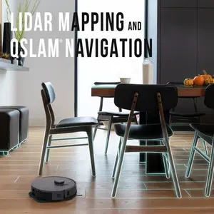 BOBSWEEP Dustin Combo Robot Vacuum & Dualspin Mop