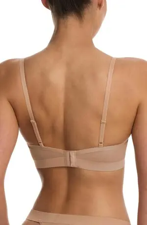 Natori True Zen Mesh Balconette Bra - Buff