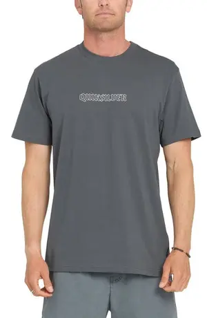 Quiksilver Serpents Short Sleeve Graphic T-shirt - Iron Gate