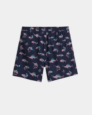 SALT LIFE Sandbar Sunday Boardshorts - Navy