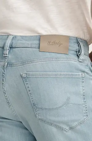 34 Heritage Charisma Relaxed Straight Leg Jeans - Bleached Urban