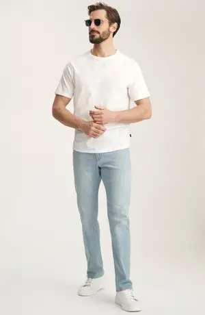 34 Heritage Charisma Relaxed Straight Leg Jeans - Bleached Urban