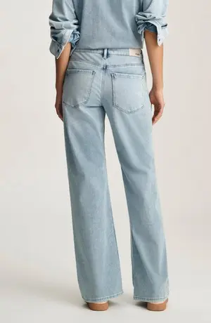 MAVI Sabrina Wide Leg Jeans - Light Move