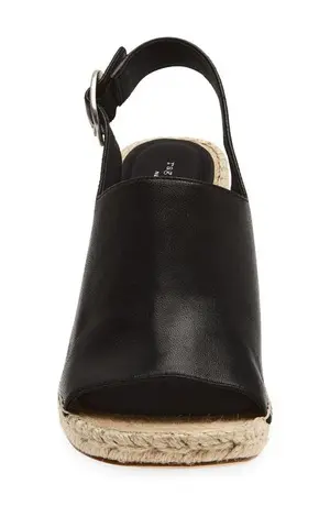 Rag & Bone Gigi Slingback Platform Espadrille Sandal - Black