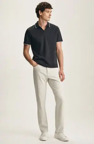 34 Heritage Charisma Luxe Twill Pants - Bone Cloud Luxe
