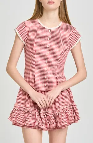 Wayf Button Up Tops