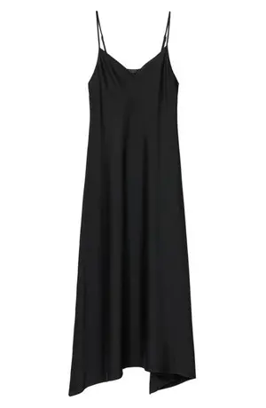 ALLSAINTS Leona Handkerchief Hem Maxi Slipdress