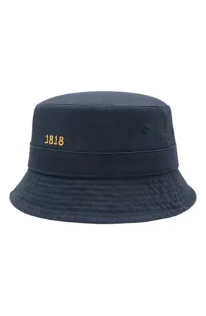 Brooks Brothers Cotton Twill Bucket Hat - Navy